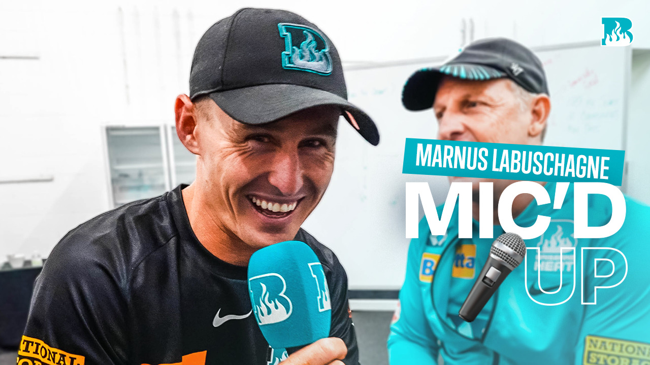In the MCG Changerooms with Marnus Labuschagne | Brisbane Heat