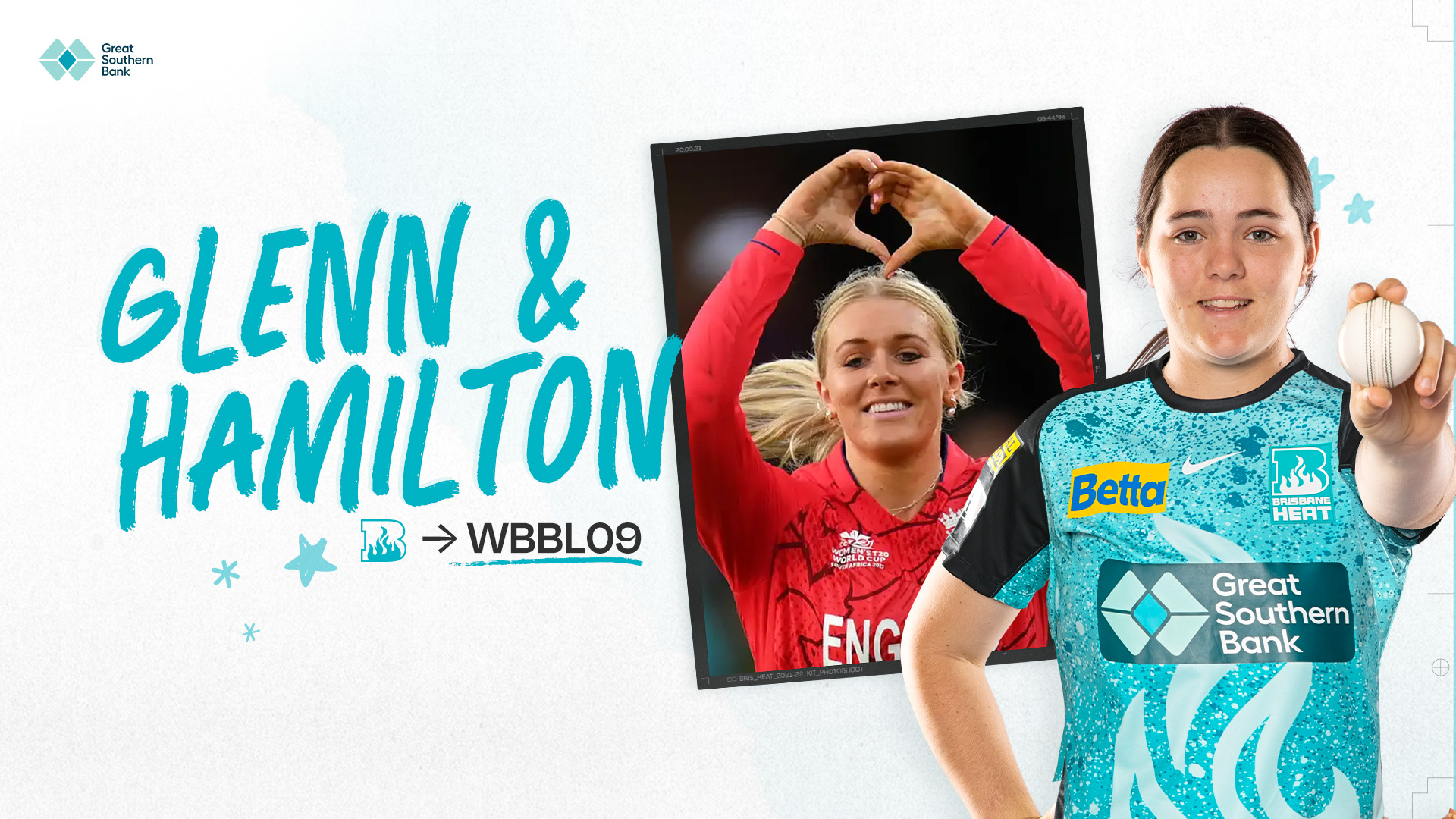 GLENN BOOSTS HEAT | Squad Finalised For WBBL|09 | Brisbane Heat