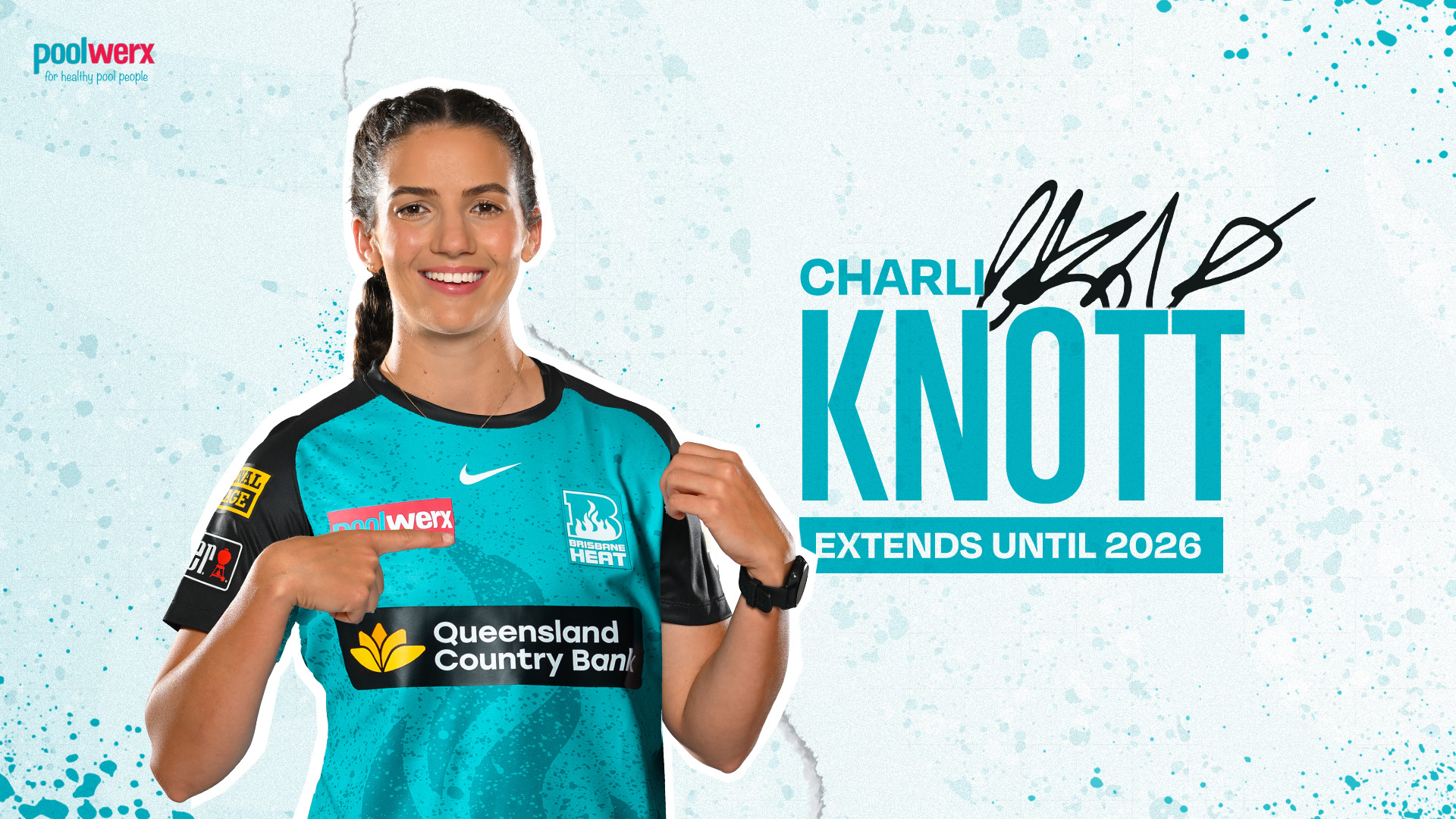 KNOTT EXTENDS CONTRACT | Signs WIth Heat To WBBL|11 | Brisbane Heat