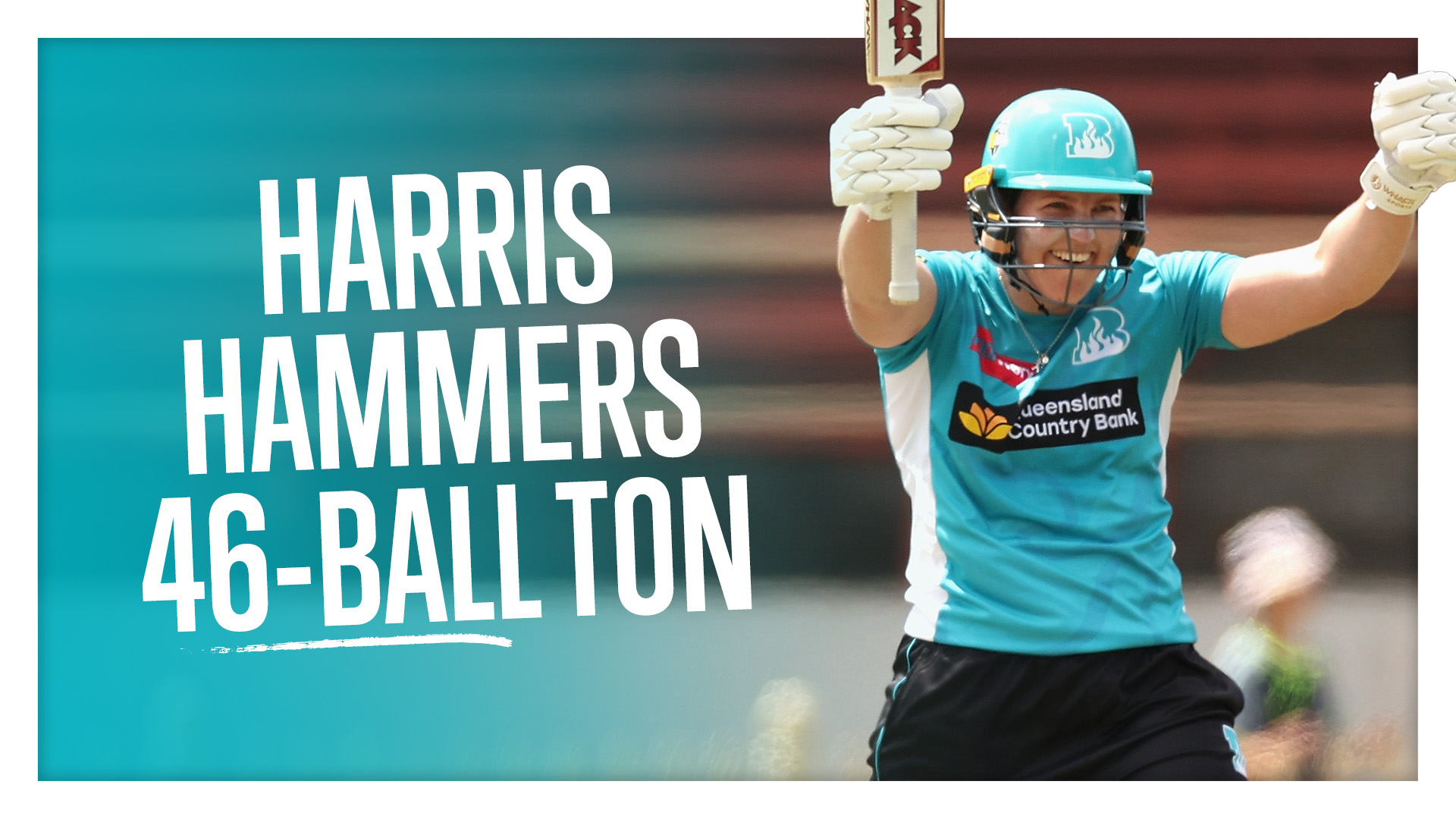 Harris hammers 46-ball ton in Spring Challenge opener | Brisbane Heat
